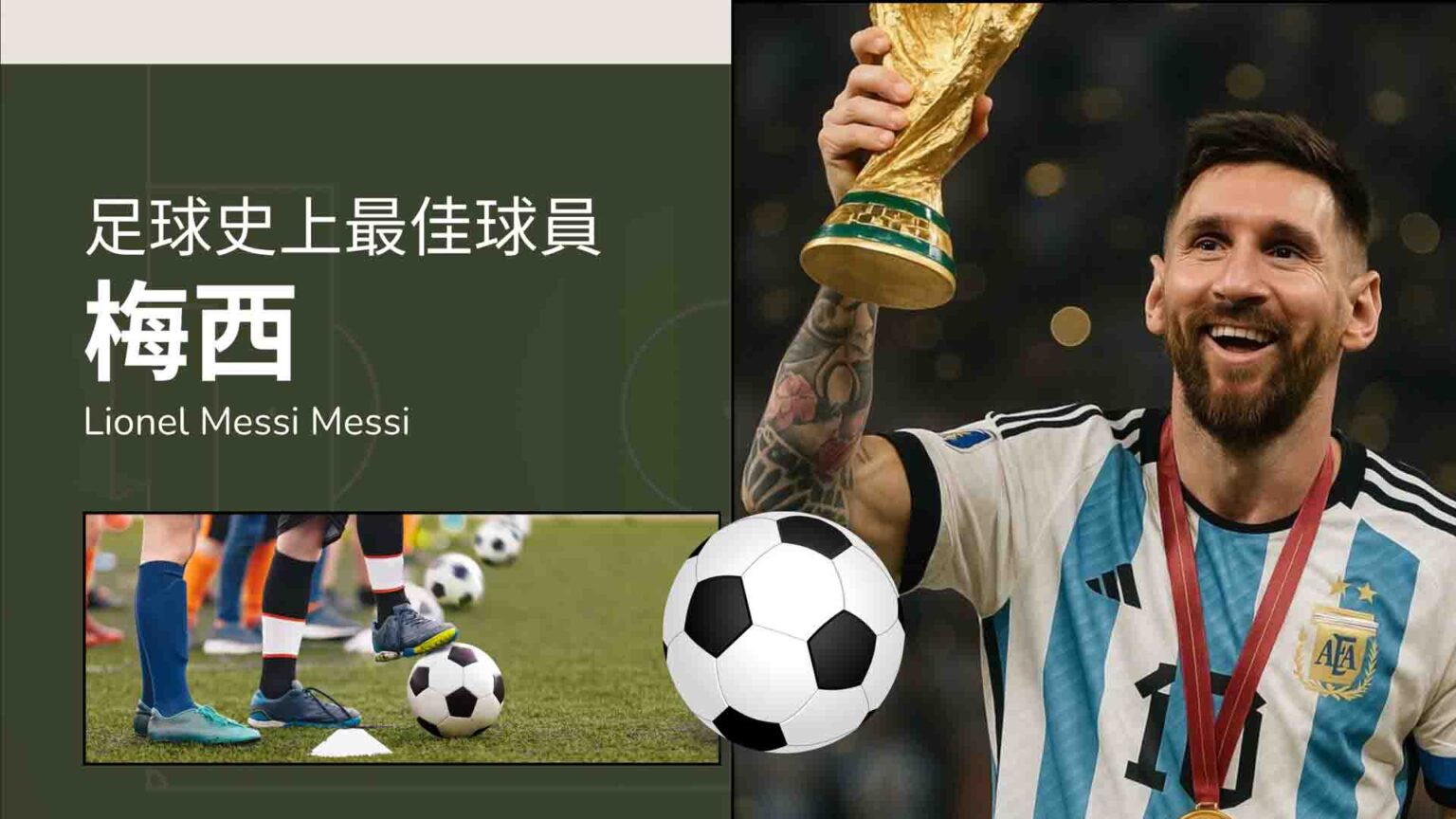 梅西 Lionel Messi金腳一踢：改寫世界盃的男人